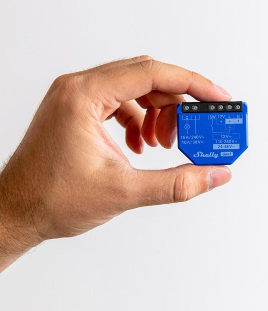 Shelly 1 Gen3 ab 11.58 € | Vergleiche 58 Angebote auf idealo.de