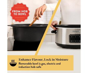 Crock-Pot Sizzle & Stew Digital Slow Cooker | . ( + People) | Removable ...