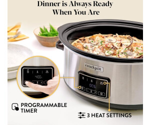 Crock-Pot Sizzle & Stew Digital Slow Cooker | . ( + People) | Removable ...