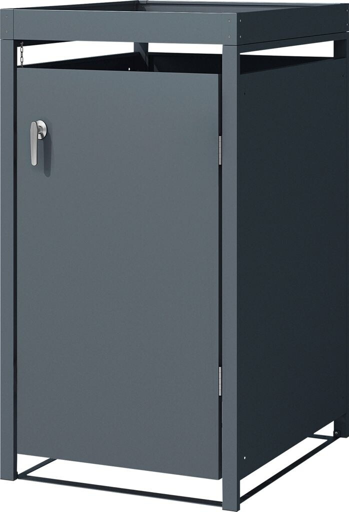 ML-Design Mülltonnenbox mit Pflanzdach 1 x 240 Liter 68 x 80 x 124 cm anthrazit ab 329,99 ...