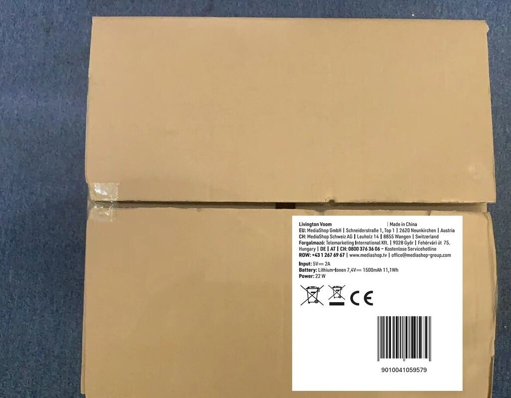 LIVINGTON Voom kabelloser Turbo-Akku-Besen 476891 ab 69,00 € (Juli 2025 Preise) | Preisvergleich ...