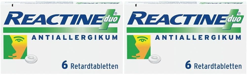 Reactine Duo Tabletten (2x6 Stk.) ab 9,59 € | Preisvergleich bei idealo.de