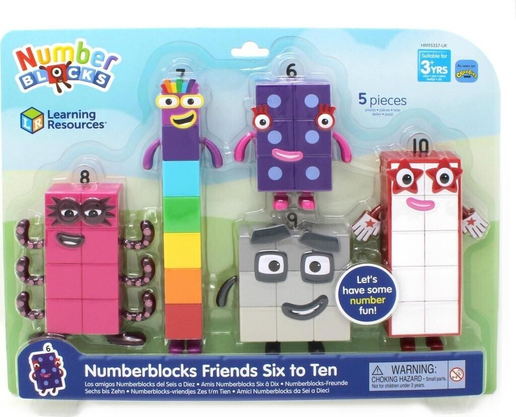 Learning Resources Numberblocks Friends Six to Ten au meilleur prix sur ...
