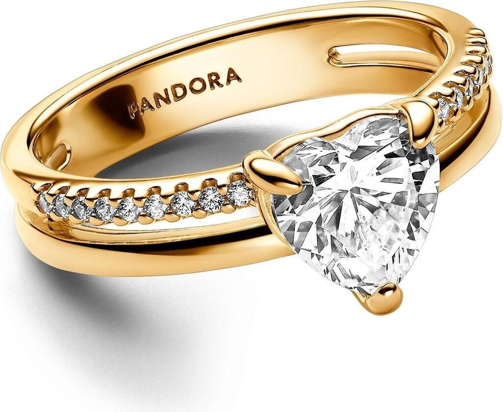 Pandora Double Band Heart Ring en REBAJAS por 69,52 € | Enero 2026 ...