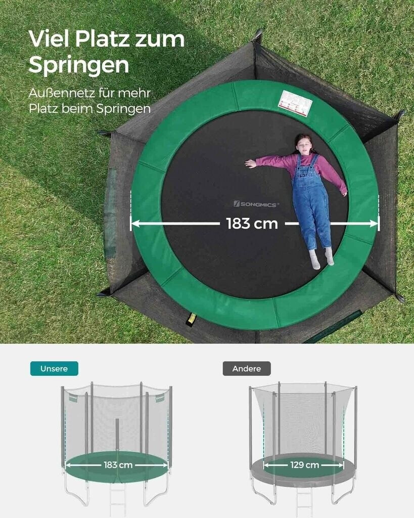 Rootz Living Kindertrampolin (41793754) blau ab 234,99 ...