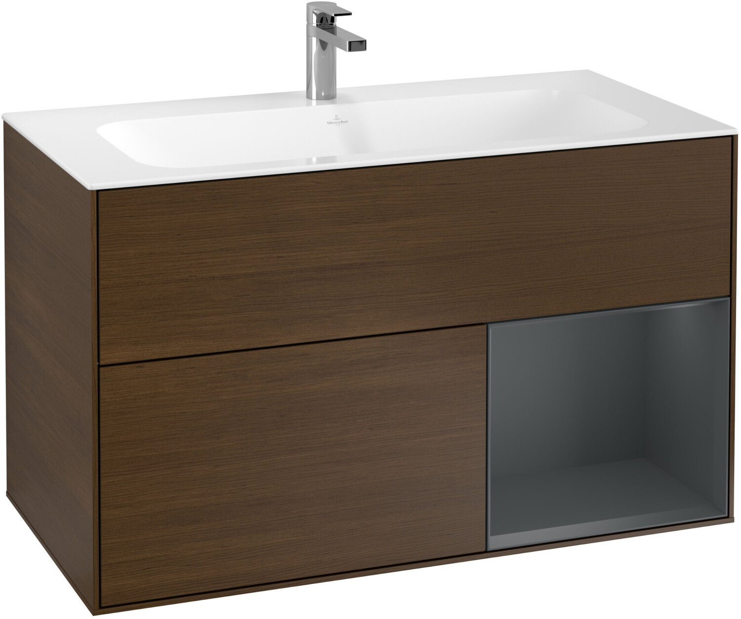 Villeroy & Boch Finion Waschtischunterschrank G040HGGN 99,6x59,1cm ...