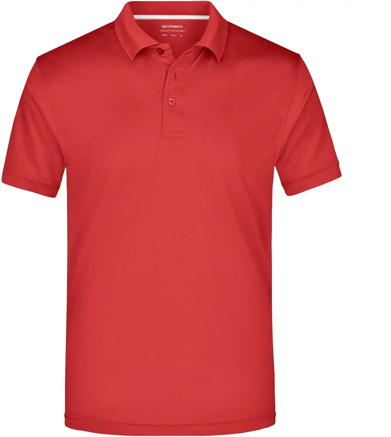 James & Nicholson Herren Polo-Shirt High Performance JN401 red ab 21,90 ...
