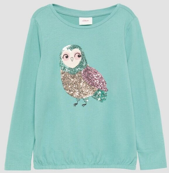 Langarmshirt Mit Glitzer