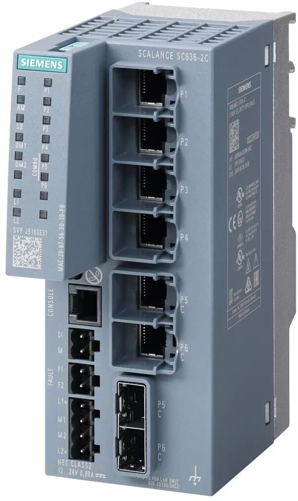 Siemens SCALANCE SC636-2C (6GK5636-2GS00-2AC2) ab € 1.099,00 ...