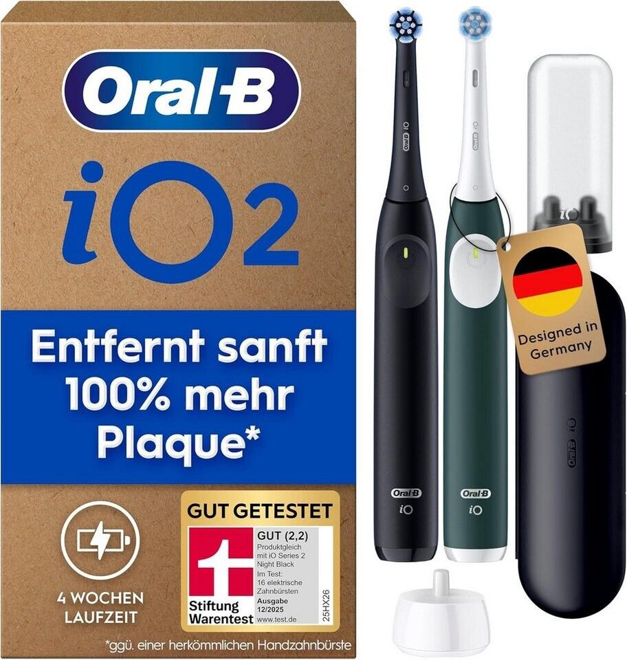 Oral-B iO 2 DUO ab 74,99 € (Juni 2026 Preise) | Preisvergleich bei ...