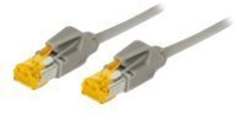 TecLine Patchkabel S/FTP PiMF Cat 6a grau 20,0m Für 10 Gigabit/s (70720) ab 22,54 ...