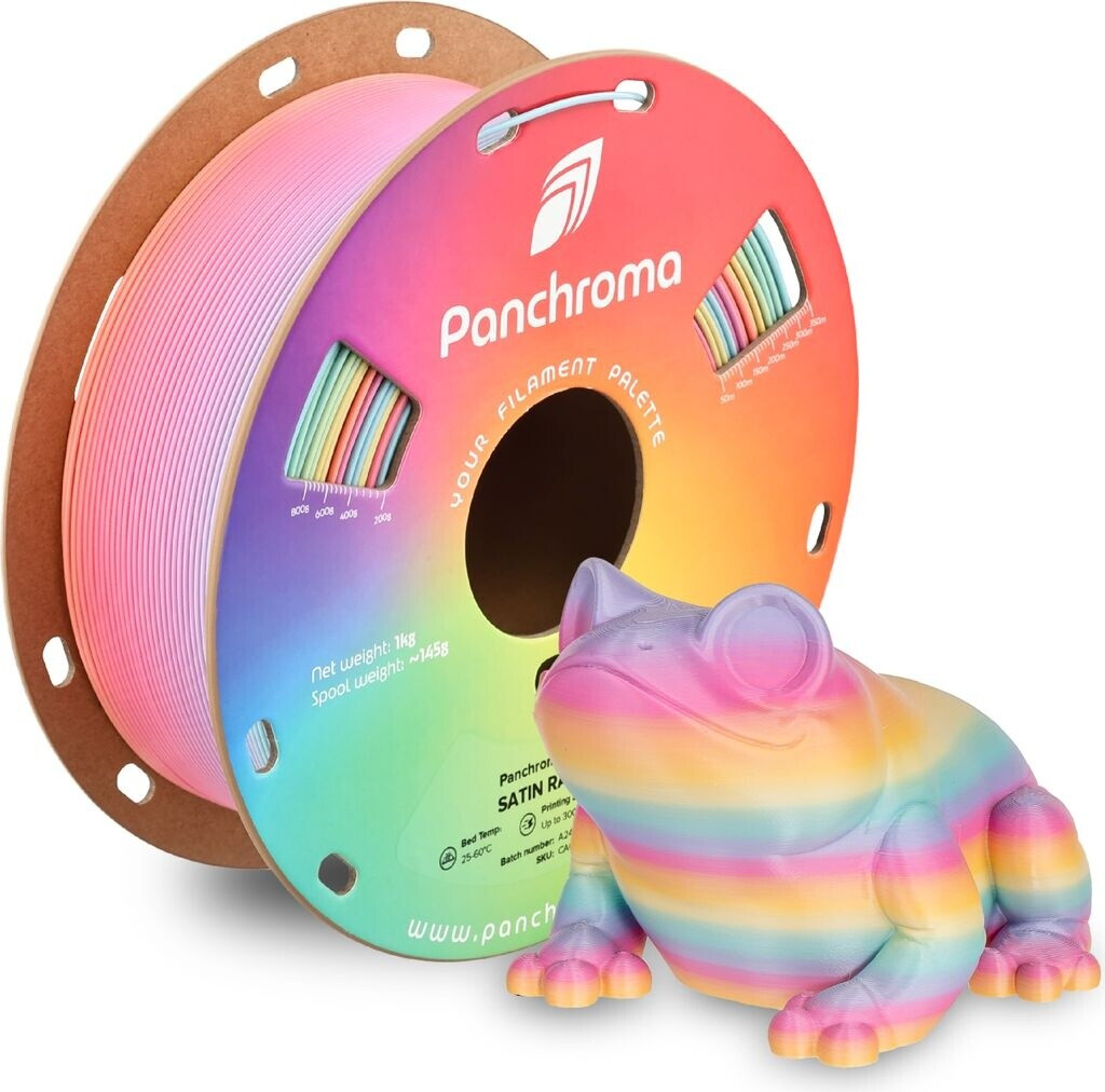 Polymaker Panchroma PLA Filament 1.75mm 1000g Gradient Satin Rainbow ...