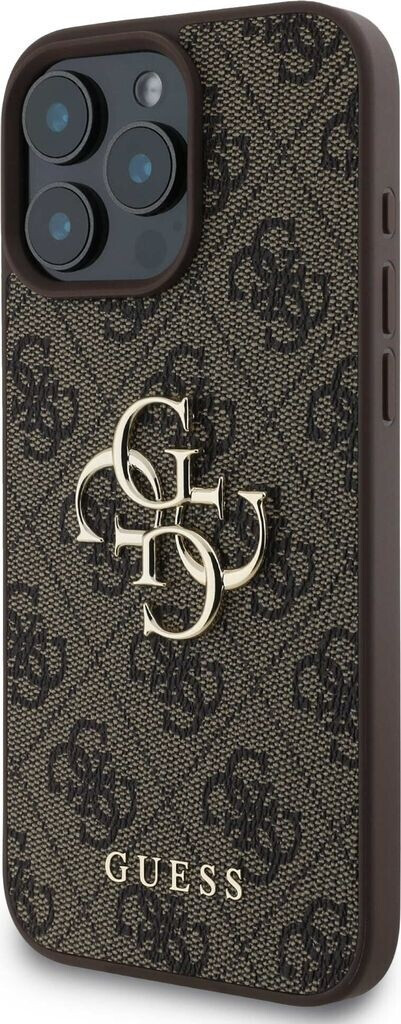 Guess Étui pour iPhone 16 Pro Max, Guess Hardcase 4G Big Metal Logo ...