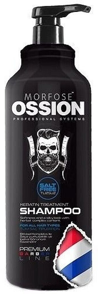 Buy Morfose Ossion Premium Barber Salt Free Shampoo 1000 ml from £11.49 ...
