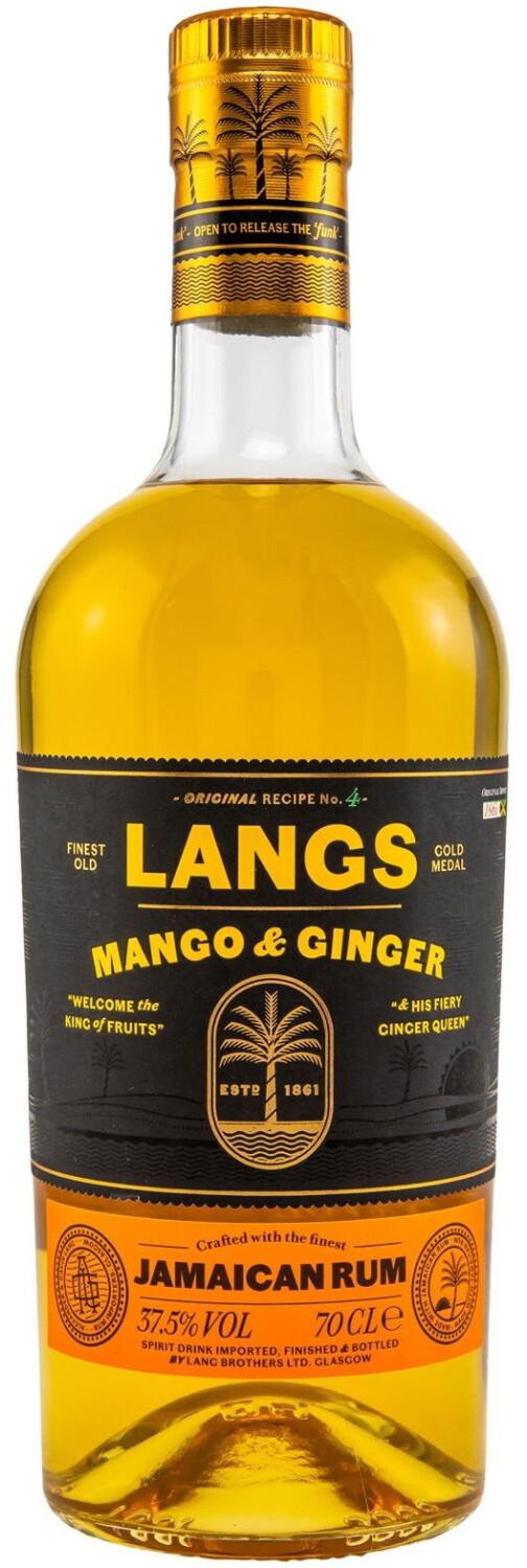 Ian MacLeod Langs Mango & Ginger 37.5% 0.7l ab 24,90 € | Preisvergleich ...