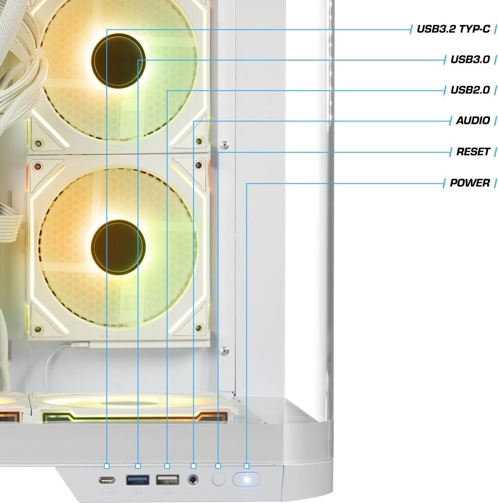 Kiebel Gaming PC Panorama Curve IX - Ryzen 7 9700X / RTX 5060 Ti / 64GB / 2TB (187288) ab 1.699 ...