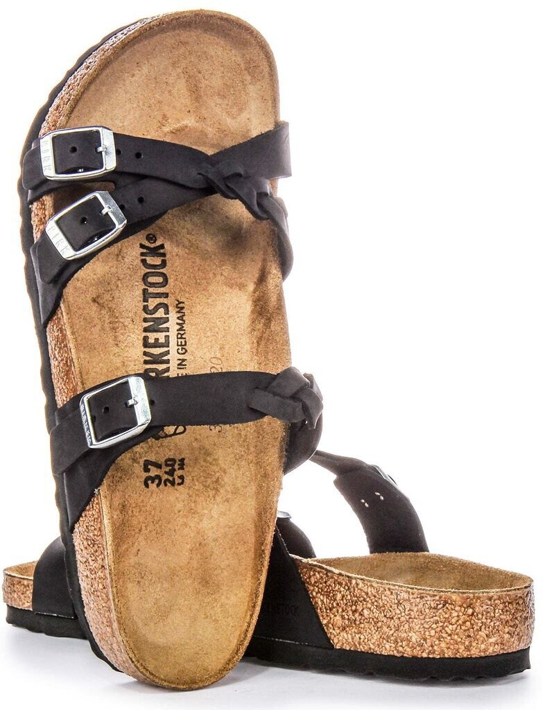 Birkenstock Franca Geflochten Sandalen schwarz 1026295 ab 129,86 ...