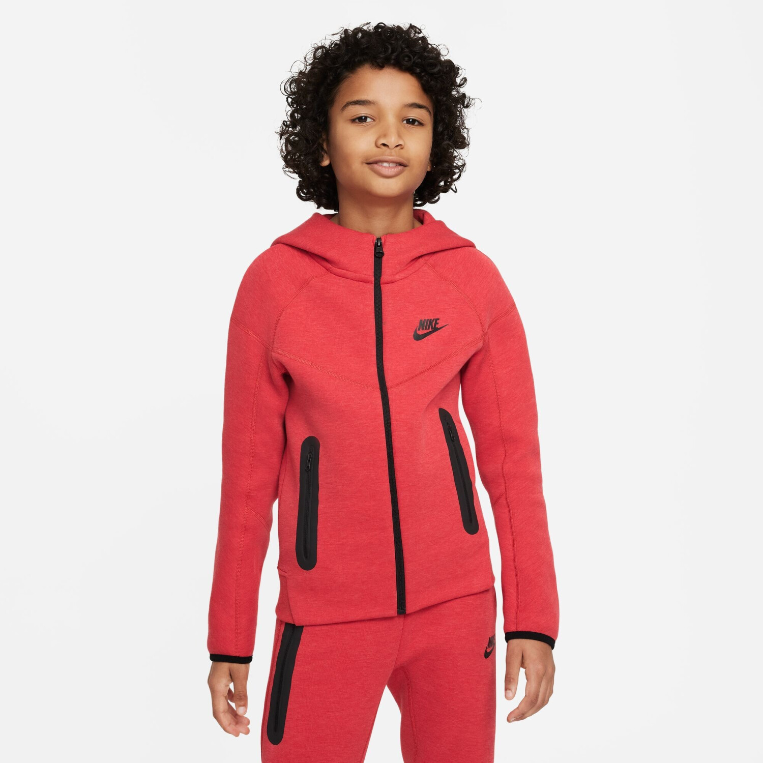 Buy Nike Kids Hooded Jacket Tech Fleece Full-Zip Hoodie (FD3285) from £ ...