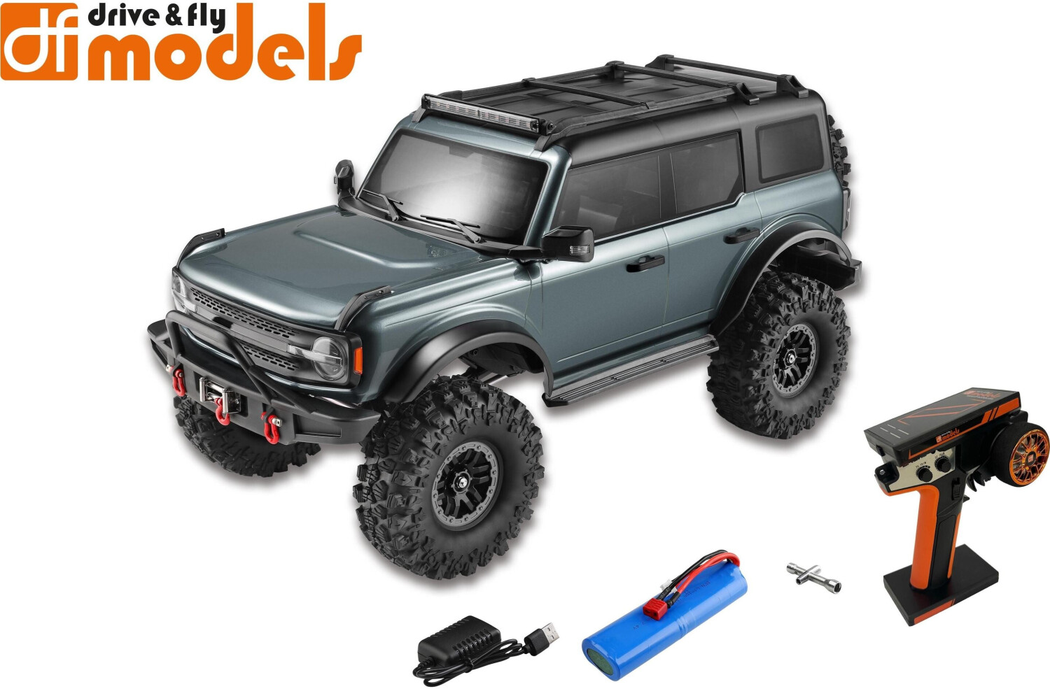DF-Models DF-Models DF-4S Crawler Varant Grau 313mm RTR (3151) ab 309 ...
