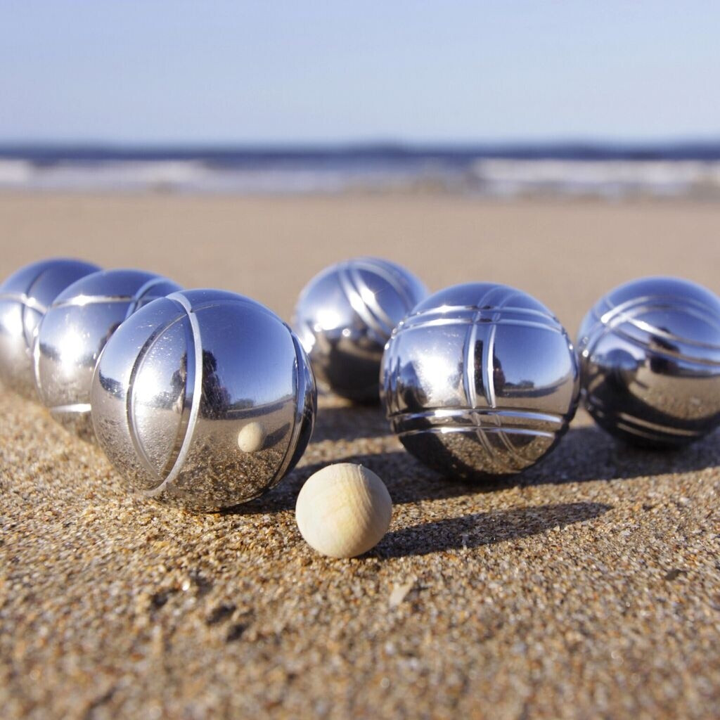 Relaxdays Boule Kugeln 72 mm 6 Kugeln Metallkoffer ab 29,62 ...