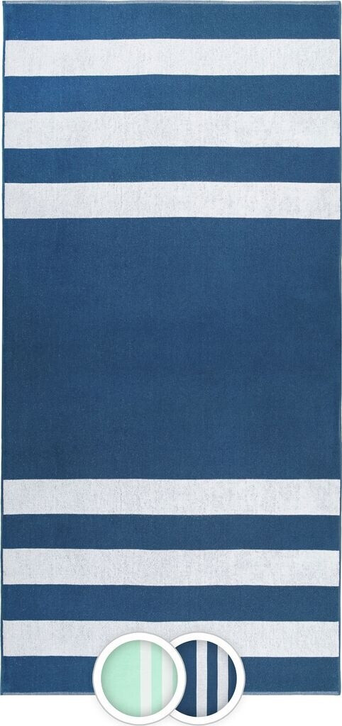 ZOLLNER Strandtuch XXL 100x200 cm 100% Baumwolle ab 28,99 ...
