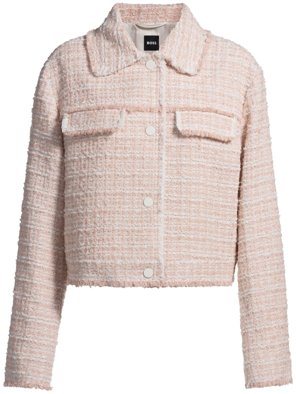 Hugo Boss Regular-Fit Tweed-Jacke - Style Jetona 50537976 Hellrosa ab ...