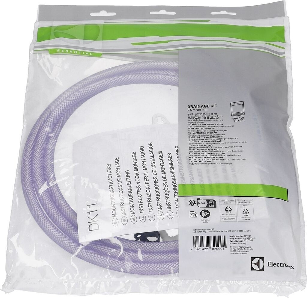 easyPART 9029793388 Electrolux Kondenswasserschlauchset AEG 902979338 ...