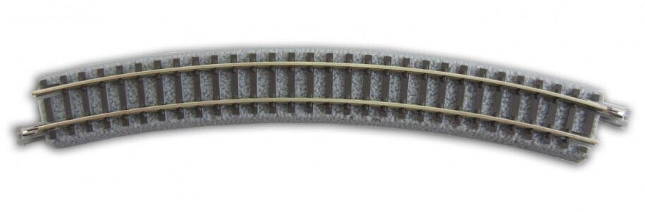 Rokuhan 7297033 Z Gleis (mit Bettung) Gebogenes Gleis 30° 220mm 6St. ab ...