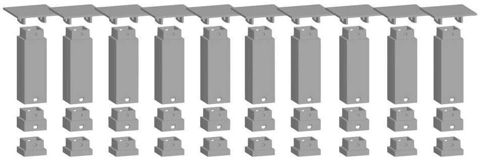 Noch 53940 H0 TT N Easy-Track Pfeiler-Set unten ab 13,11 ...