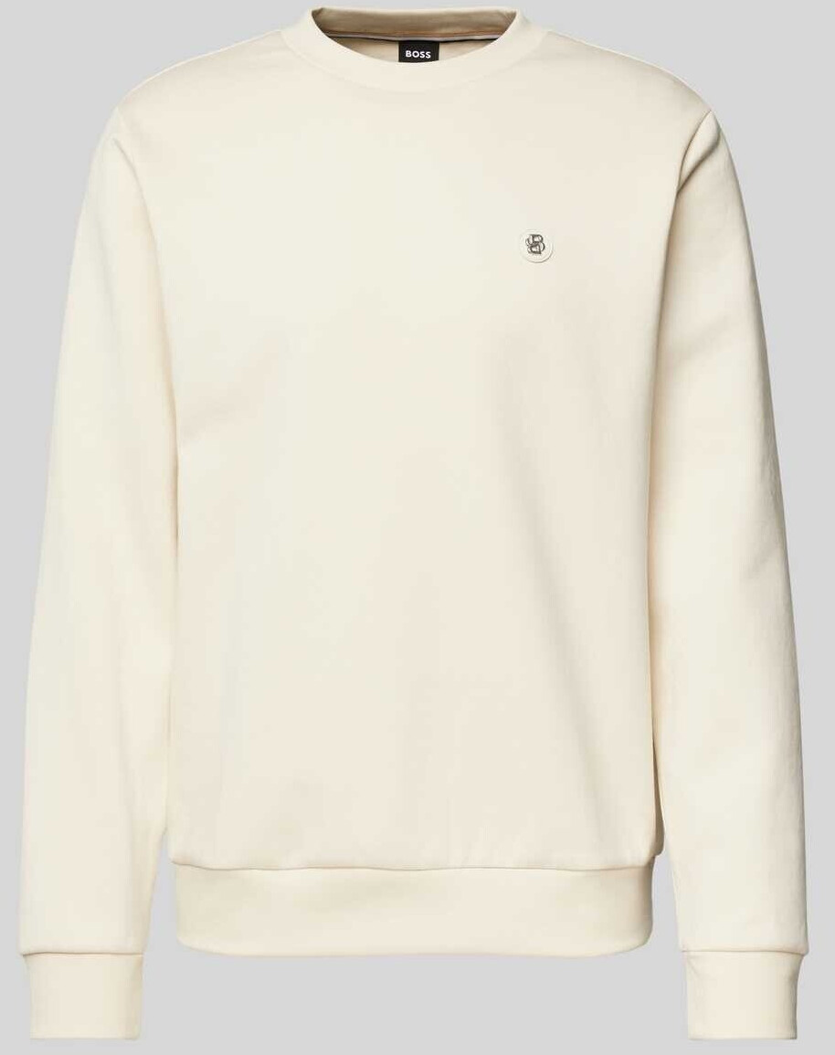 Hugo Boss Sweatshirt 'Sharpe' offwhite ab 119,99 € | Preisvergleich bei idealo.de