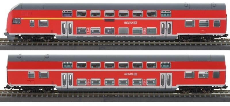 Roco 2-tlg. Set 1: Doppelstockwagen, DB AG, Ep. VI (6280008) ab 170,99 € | Preisvergleich bei ...