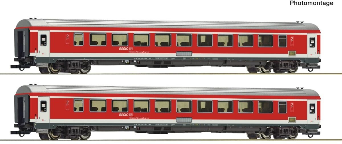 Roco 6200097 H0 2er-Set Regio München-Nürnberg-Express der DB AG ab 129,94 € | Preisvergleich ...