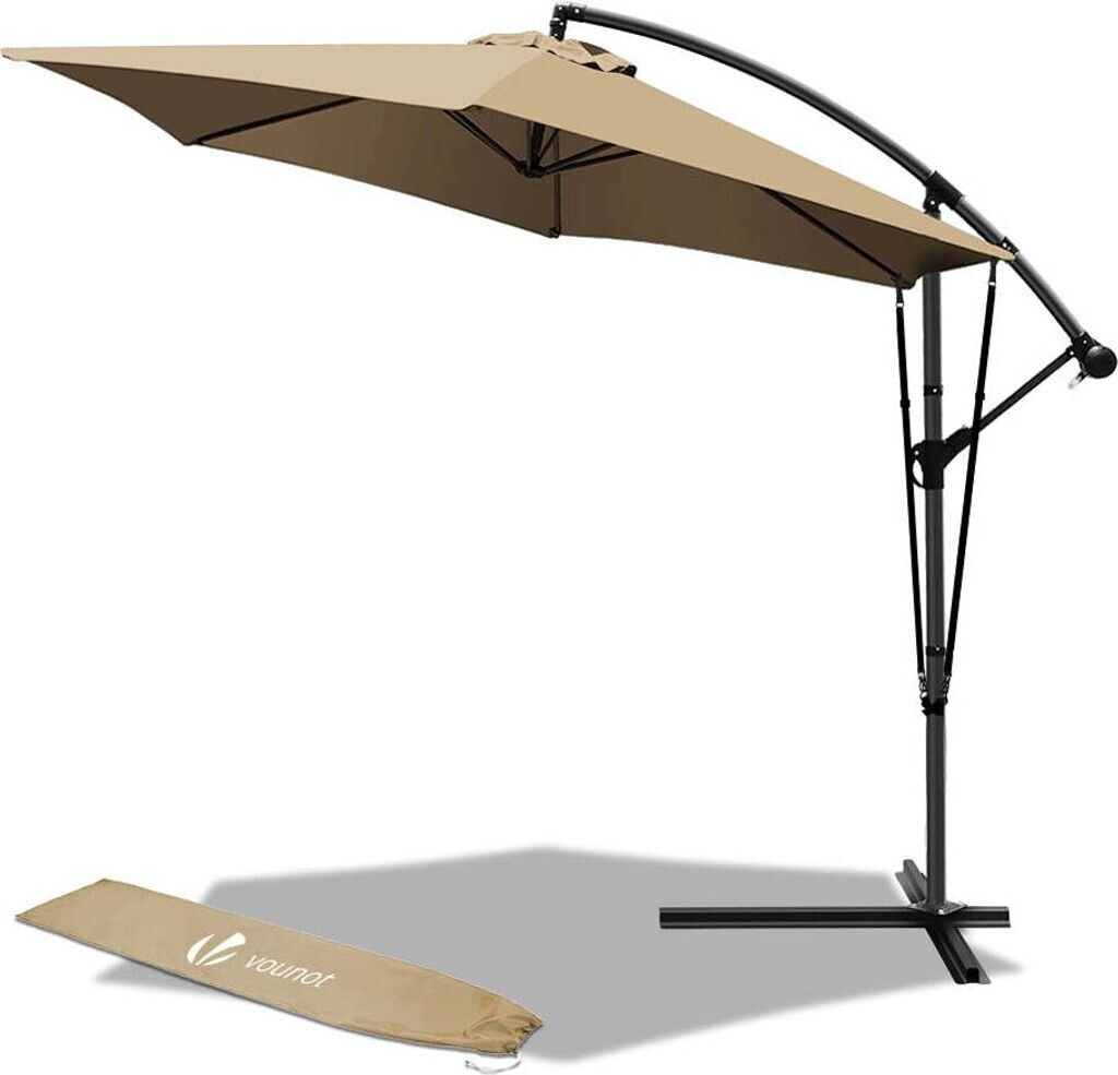Vounot Round offset parasol 300 cm with strap ab 74,99 ...