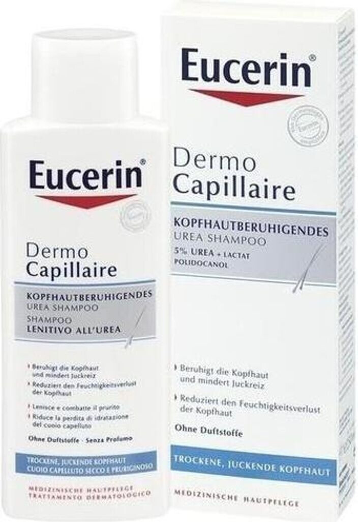 Eucerin Dermocapillaire Shampooing 5% Urea en solde à partir de 8,39 ...