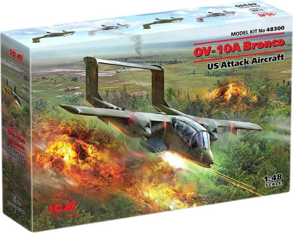 ICM in 1:48 OV-10 Bronco US Attack Aircraft (100% new molds) (48300) ab 24,99 € | Preisvergleich ...