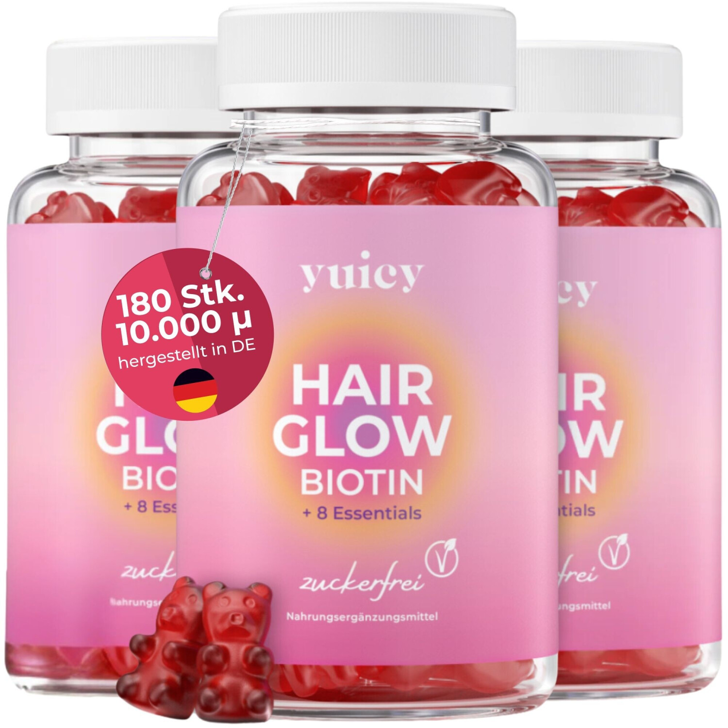 yuicy Hair Biotin Gummies 180 Stk. ab 49,70 € | Preisvergleich bei ...