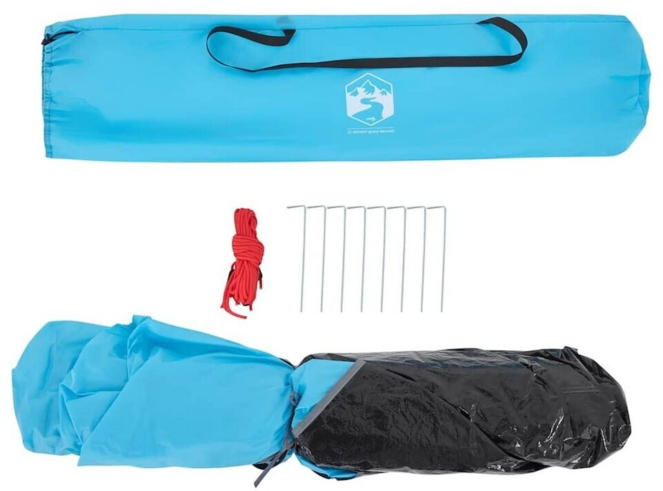 vidaXL Schnellöffnendes wasserdichtes Privatzelt Blau ab 57.9 ...