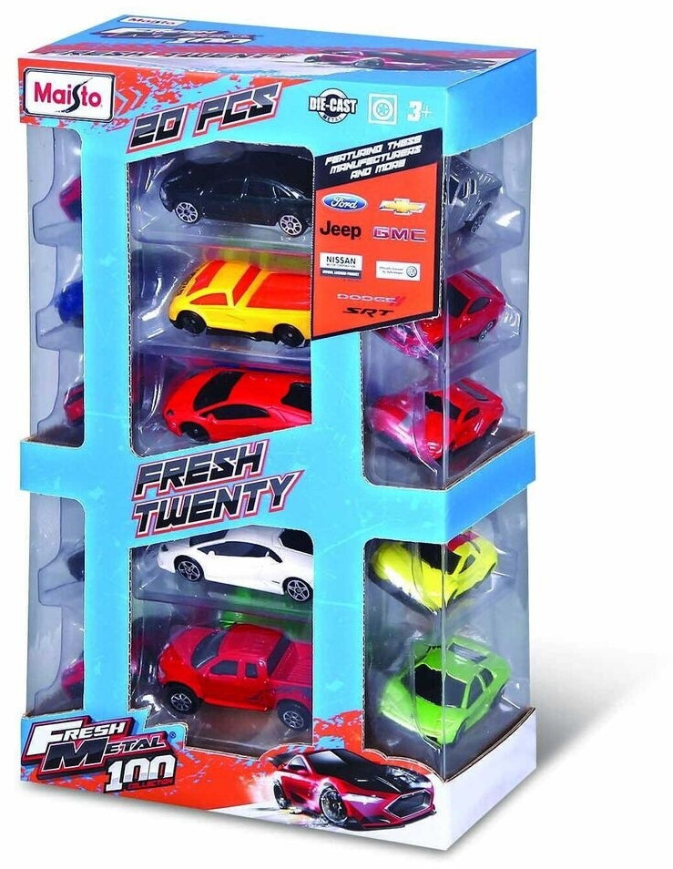 Maisto Fresh Metal 20 miniature cars metal pack a € 33,24 (oggi ...