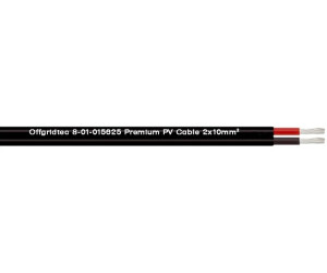 Offgridtec Solar cable two-core PV1-F 2 x 10 mm² 1 m black desde 36,04 ...