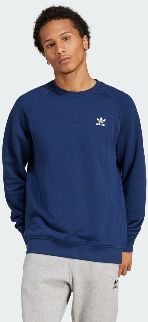 Adidas Trefoil Essentials French Terry Sweatshirt Night Indigo (JD2414 ...