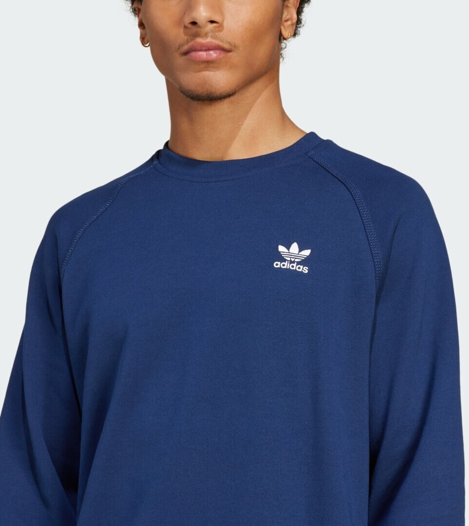 Adidas Trefoil Essentials French Terry Sweatshirt Night Indigo (JD2414 ...