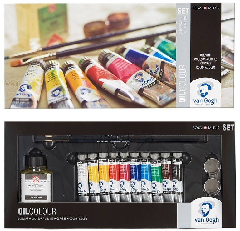 Van Gogh Van Gogh artist paint + craft paint oil paint 200 ml (brown ...