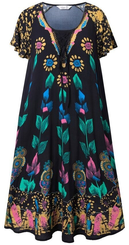 Buy Mia Moda Jersey Dress A-Line floral mix from £52.39 (Today) – Best ...