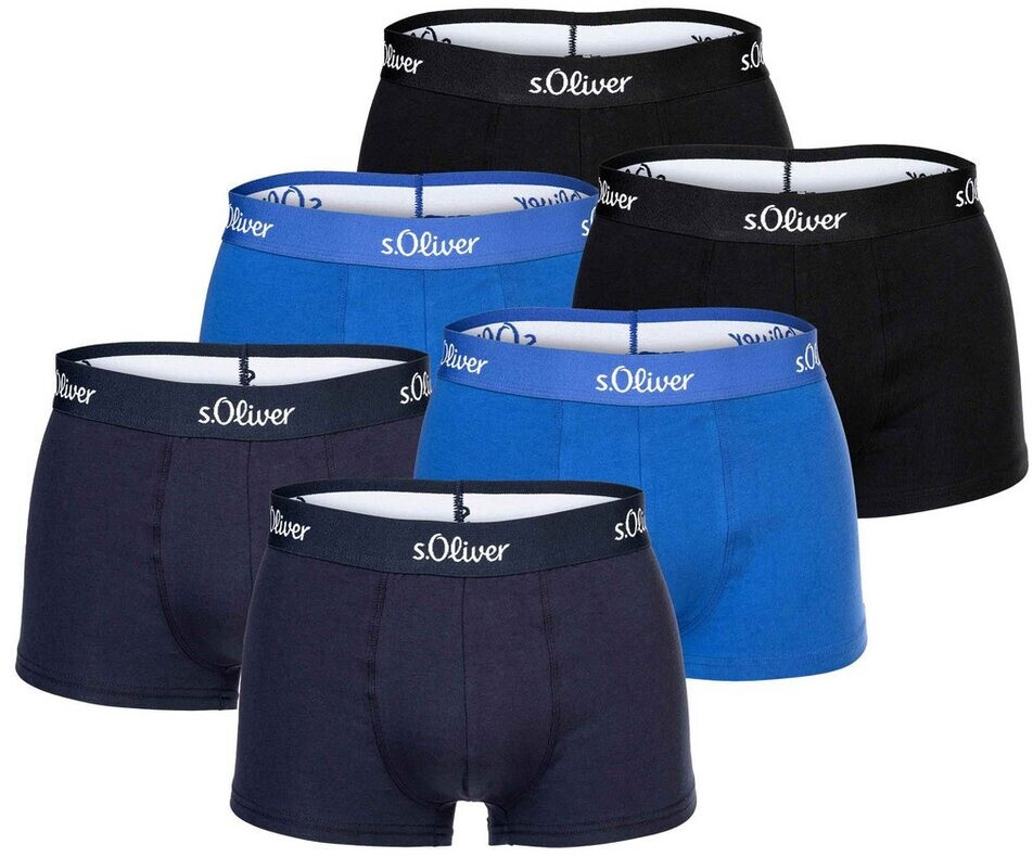 s.Oliver Boxershort 6er Pack blau ab 53,95 € | Preisvergleich bei idealo.de