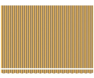 vidaXL Automatische Markise mit bunten Streifen 450 x 300 cm (3330952 ...