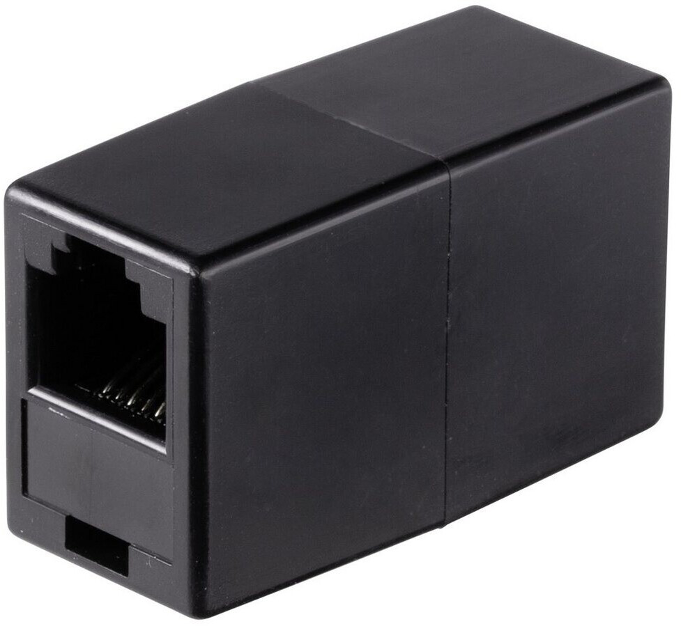 Renkforce Telefon (analog) Adapter [1x RJ12-Buchse 6p6c - 1x RJ12-Buchse 6p6c] schwarz ab 1,29 ...