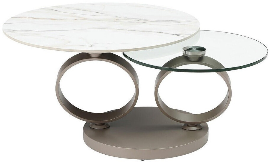 Kauf-Unique Couchtisch drehbaren Tischplatten Keramik ab 399,99 ...