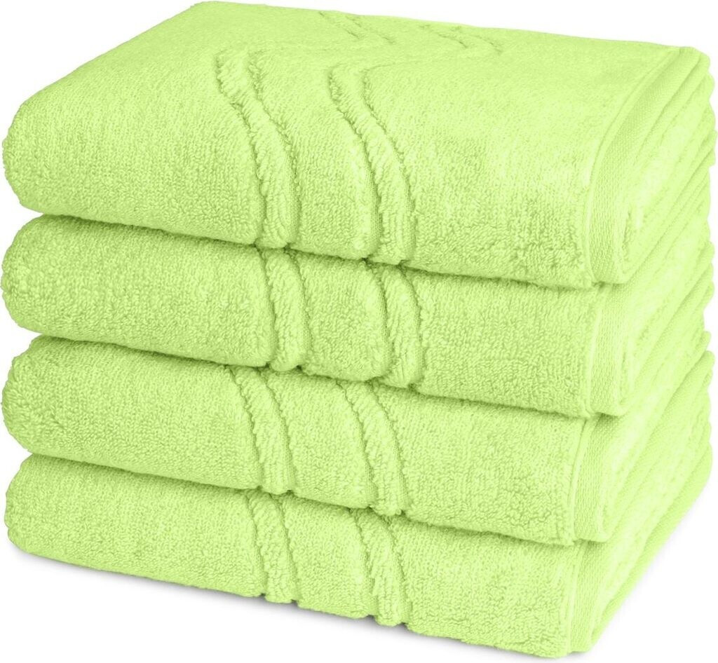 ROSS Uni-Walk Handtuch Set Cashmere (4-tlg.) 4 x Handtuch Apfelgrün ab ...