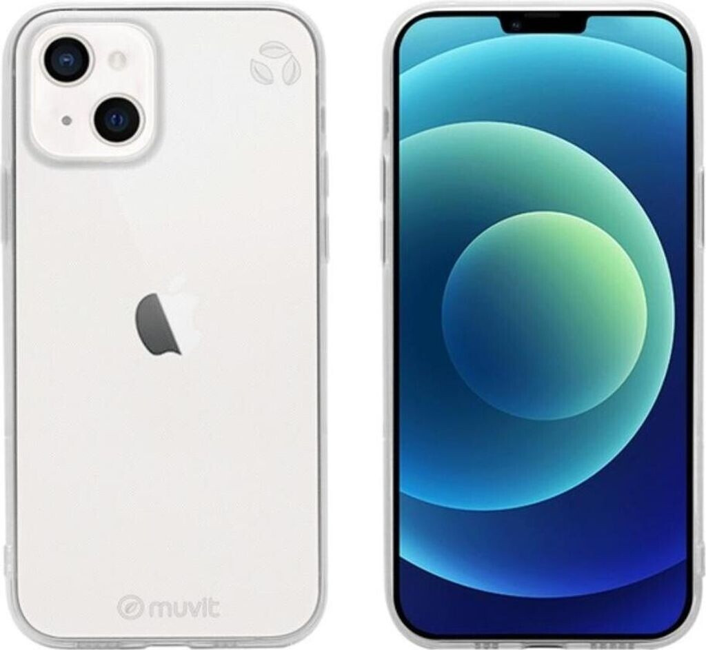 Muvit Soft transparent Recycletek case (Apple iPhone 13) - Where to Buy ...
