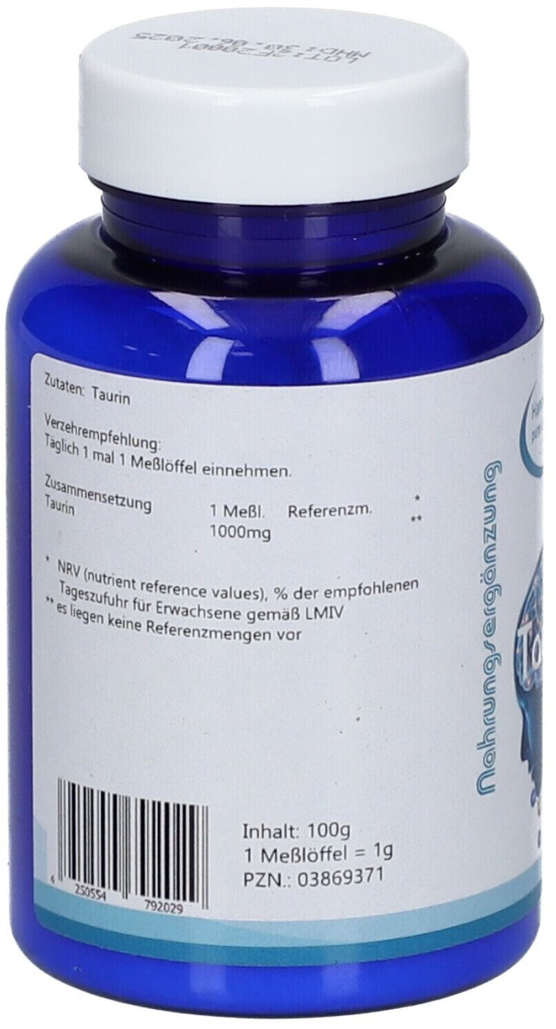 G&M Naturwaren Taurin Pur Pulver (100 g) ab 7,82 € | Preisvergleich bei ...